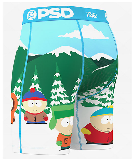 PSD x South Park Bus Stop Boxer Briefs | Zumiez