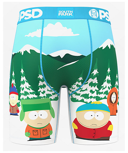PSD x South Park Bus Stop Boxer Briefs | Zumiez