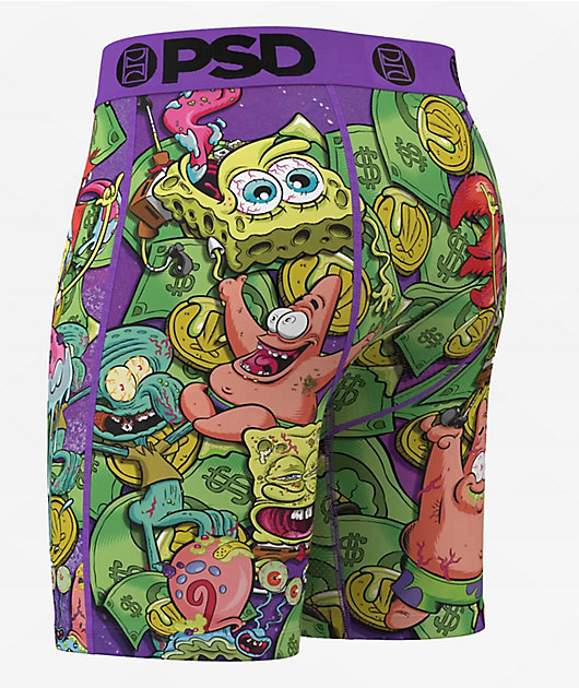 PSD x SpongeBob SquarePants Krusty Bank Boxer Briefs | Zumiez