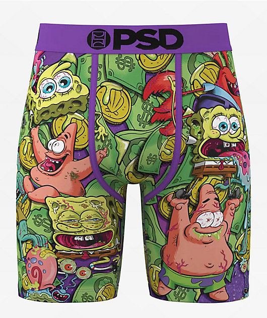 PSD x SpongeBob SquarePants Krusty Bank Boxer Briefs | Zumiez