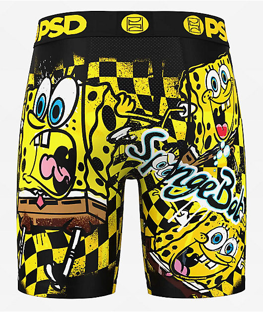 PSD x SpongeBob SquarePants Splat Boxers Briefs | Zumiez