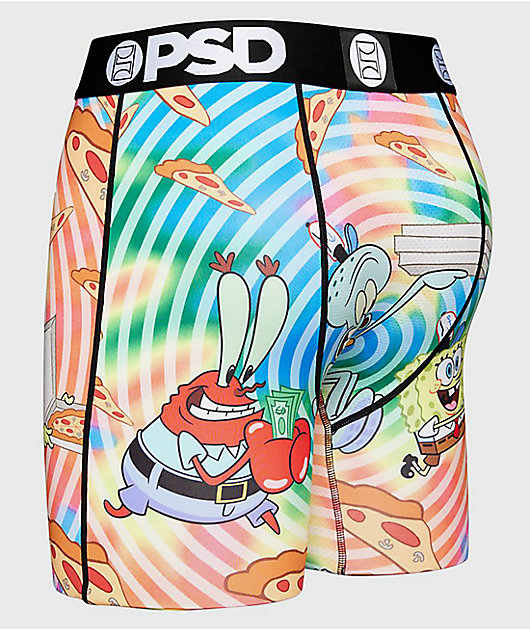 PSD x Spongebob Pizza Boxer Briefs | Zumiez