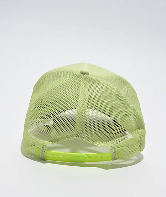 Pabst Blue Ribbon Racing Green & Black Trucker Hat | Zumiez