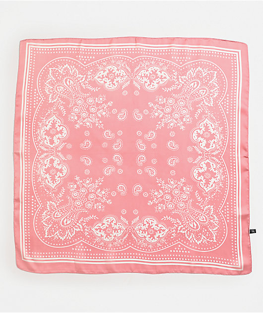 Paisley Pink Bandana | Zumiez