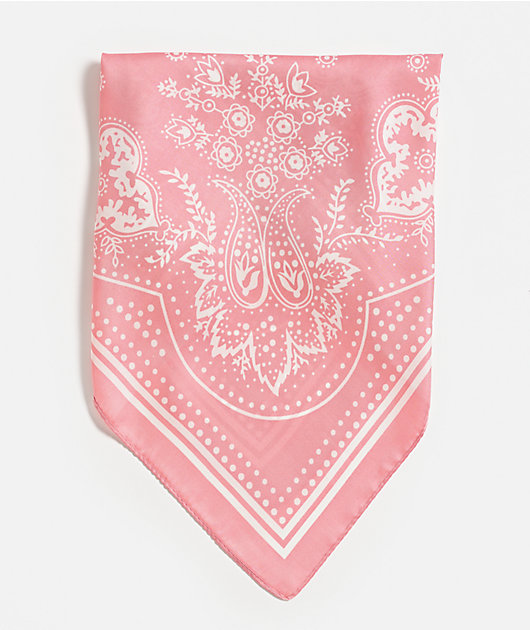 Paisley Pink Bandana | Zumiez