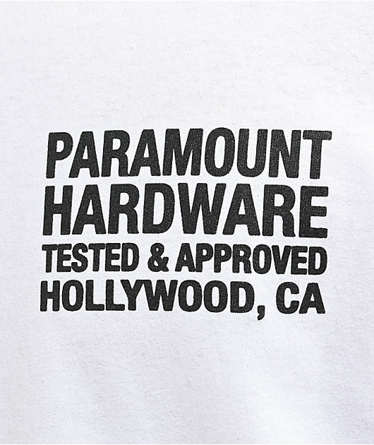 Paramount Hardware White T-Shirt | Zumiez