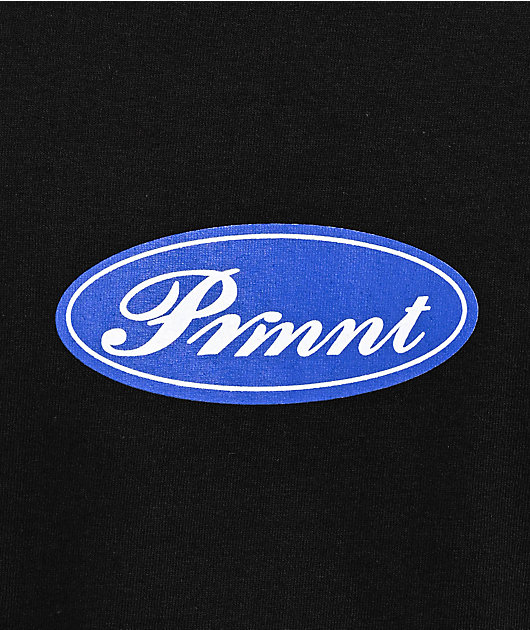 Paramount Oval Logo Black T-Shirt | Zumiez