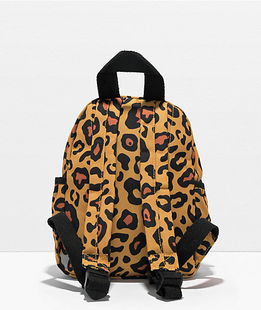 Petals and Peacocks Leopard Tan Mini Backpack | Zumiez