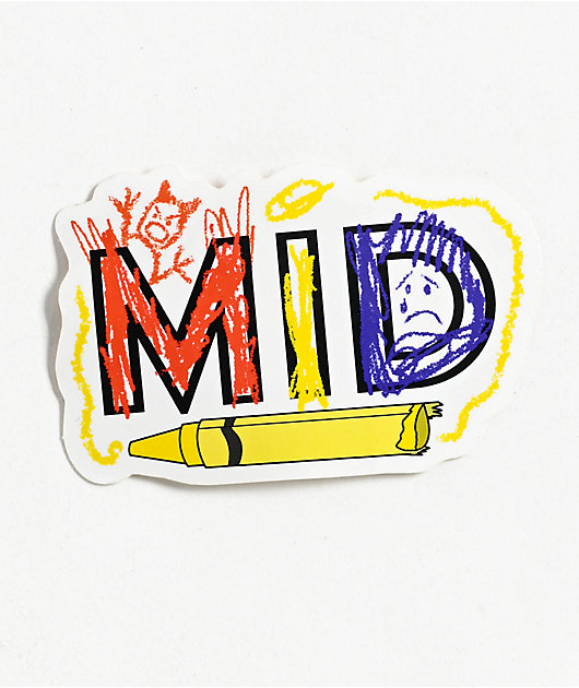 Petty Snacks Mid Sticker | Zumiez