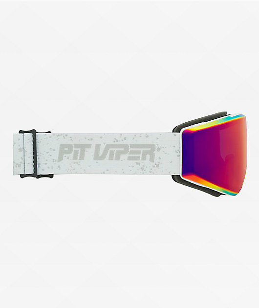 Pit Viper Miami Nights BN5000 White Snowboard Goggles | Zumiez