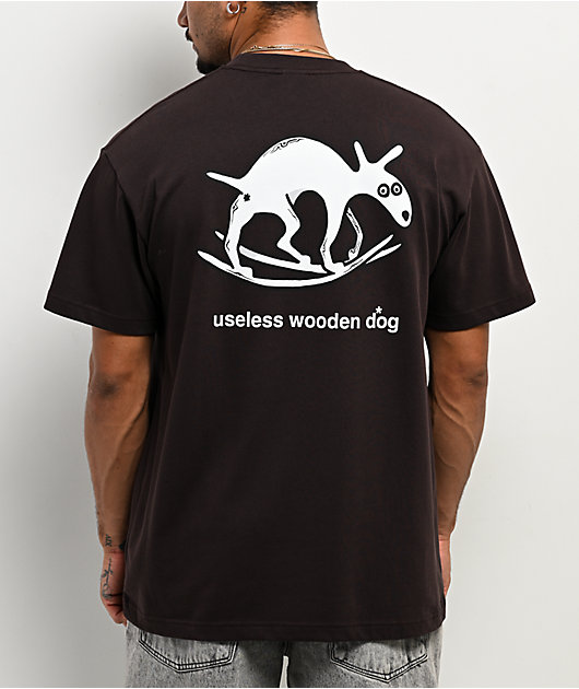 Polar Useless Wooden Dog Brown T-Shirt | Zumiez