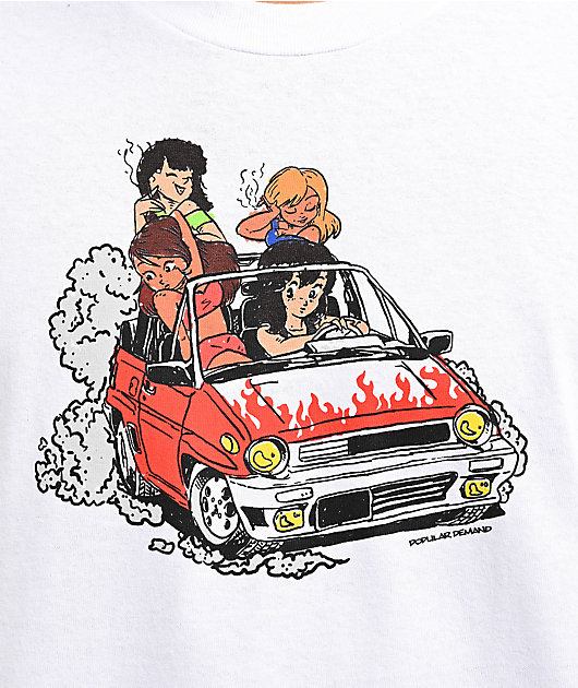 Popular Demand Joy Ride White T-Shirt | Zumiez