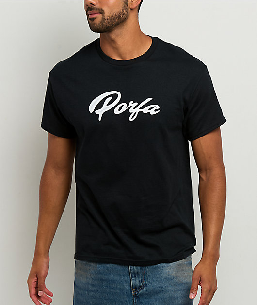 Porfa Raised Black T-Shirt | Zumiez