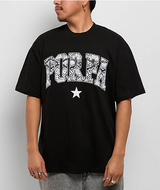Porfa Snake Black T-Shirt | Zumiez