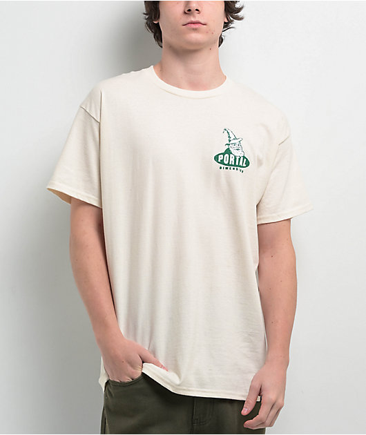 Portal Dimension Glimpse Beige T-Shirt | Zumiez