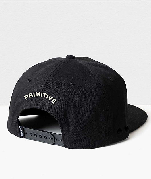 Primitive Awaken Black Snapback Hat | Zumiez