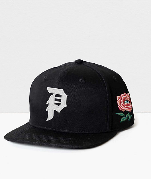 Primitive Awaken Black Snapback Hat | Zumiez