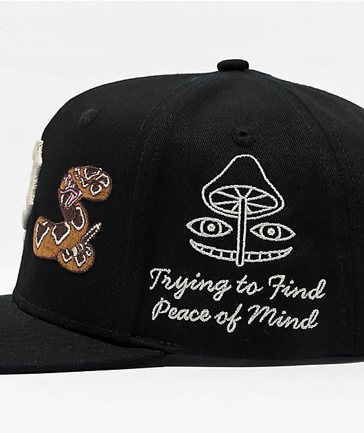 Primitive Badlands Black Snapback Hat | Zumiez