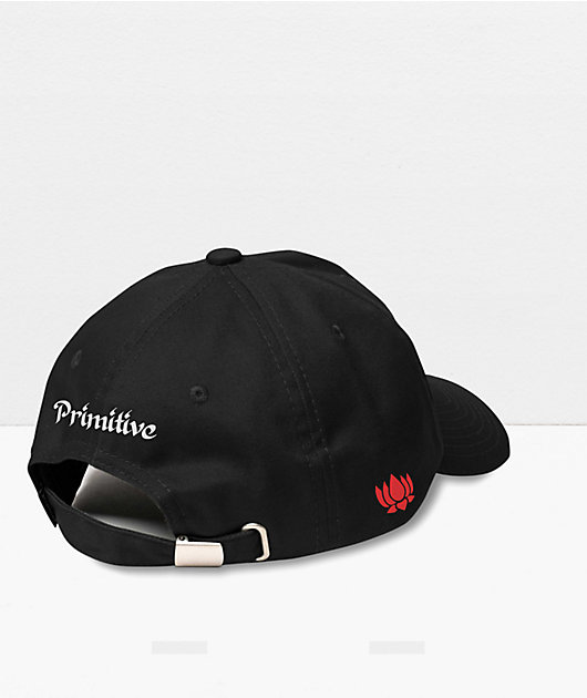 Primitive Dancer Black Strapback Hat | Zumiez