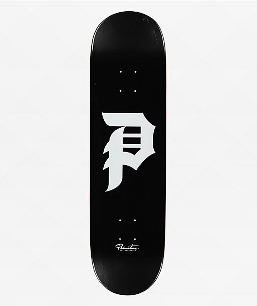 Primitive Dirty P Core Black 8.5" Skateboard Deck | Zumiez