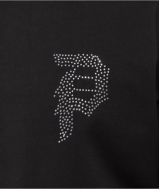 Primitive Dirty P Rhinestone Black Hoodie | Zumiez
