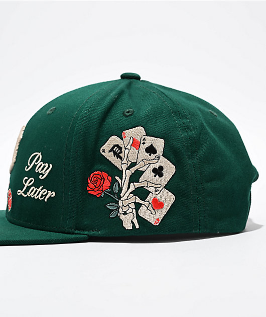 Primitive Double Up Green Snapback | Zumiez