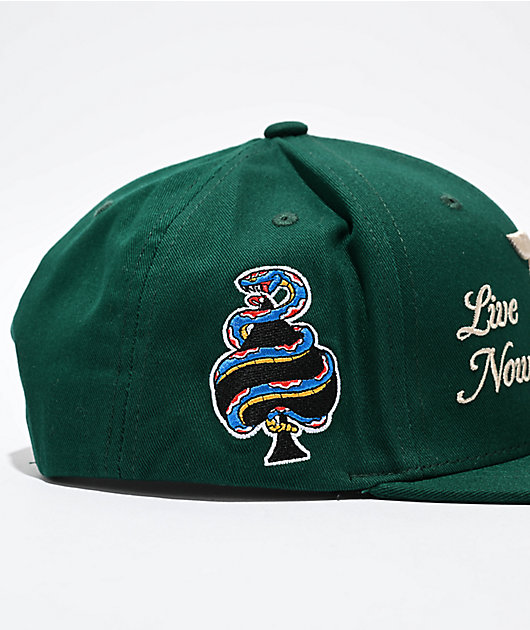 Primitive Double Up Green Snapback | Zumiez