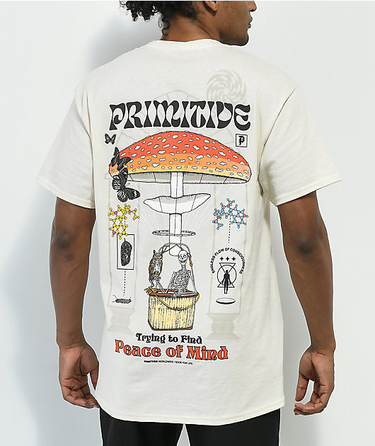 Primitive Elevator Cream T-Shirt | Zumiez