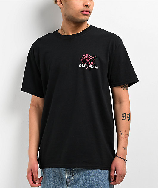 Primitive Exchange Black T-Shirt | Zumiez