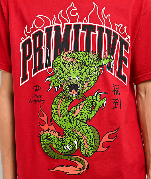 Primitive Fortune Red T-Shirt | Zumiez