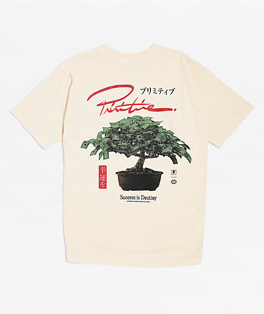 Primitive Kids Money Tree Natural Heavyweight T-Shirt | Zumiez