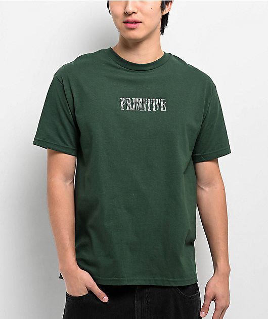 Primitive Magic Dirty P Forest Green T-Shirt | Zumiez