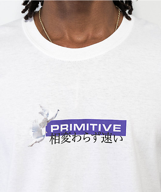 Primitive Nightwatch White T-Shirt | Zumiez