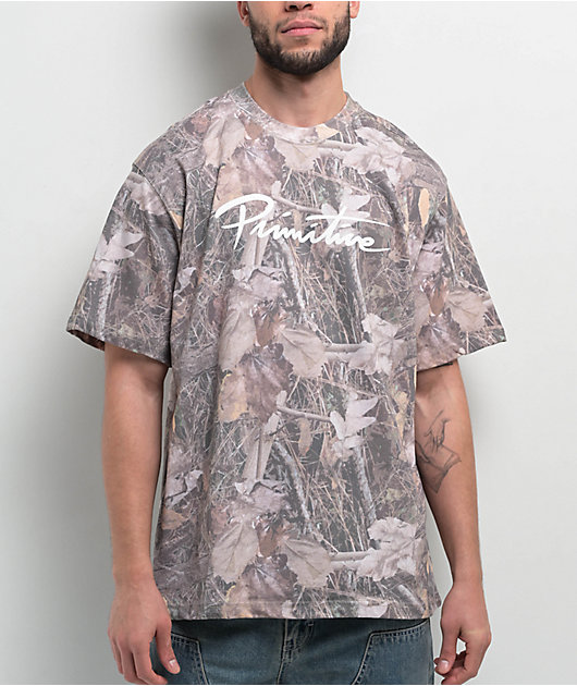 Primitive Nuevo II Camo Heavyweight T-Shirt | Zumiez