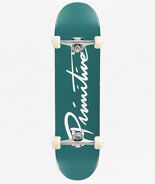 Primitive Nuevo Script 8.0" Assembled Skateboard Complete | Zumiez