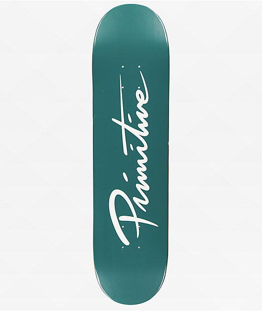 Primitive Nuevo Script 8.0" Skateboard Deck | Zumiez
