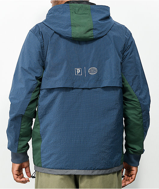 Primitive Prime Blue & Green Anorak Jacket