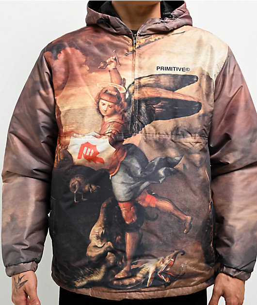 Primitive Protector Brown Anorak Jacket | Zumiez
