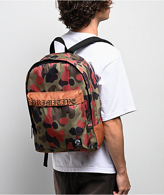 Primitive Rider Camo Backpack | Zumiez