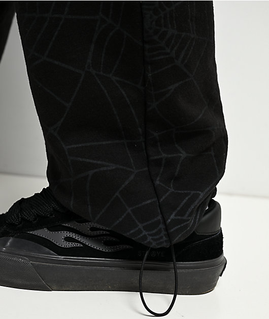 Primitive Spin Black Fleece Sweatpants | Zumiez