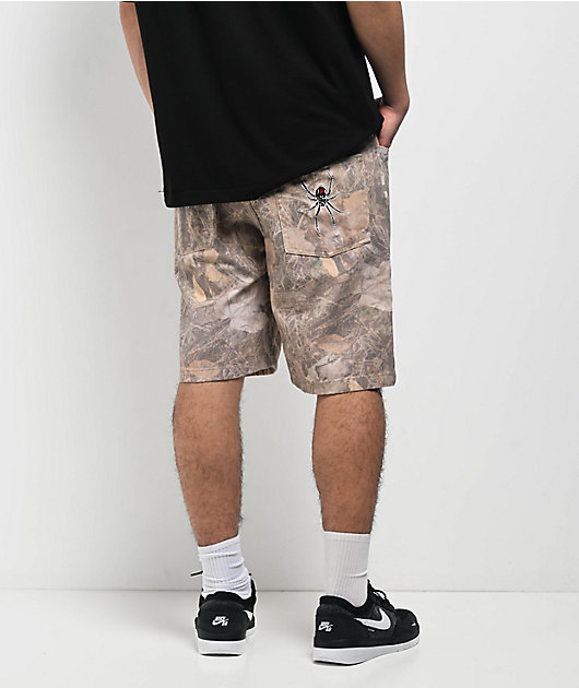Primitive Temptation Camo Denim Shorts | Zumiez