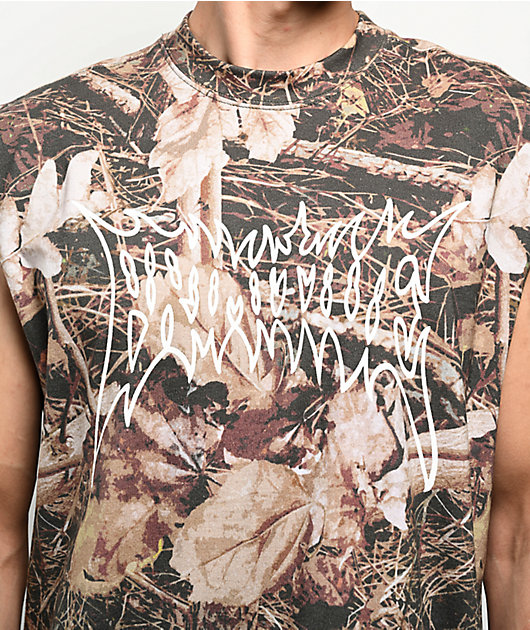 Primitive Threat Shaw Camo Heavyweight Tank Top | Zumiez
