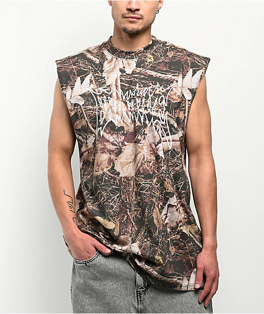 Primitive Threat Shaw Camo Heavyweight Tank Top | Zumiez