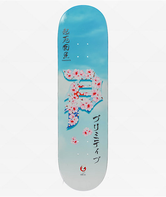 Primitive Yamashita Rising Dirty P 8.5" Skateboard Deck | Zumiez