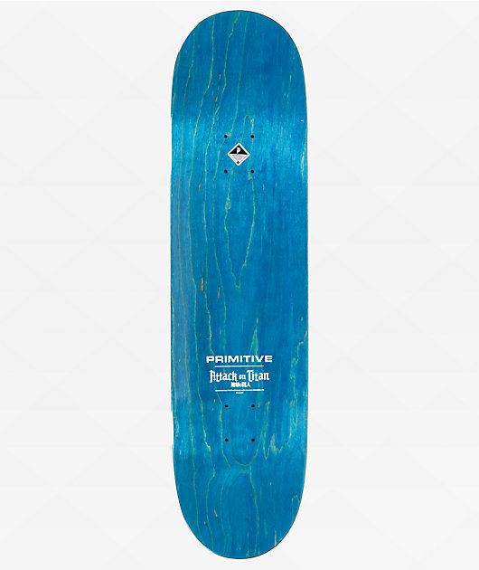 Primitive x Attack On Titan Rodriguez Colossal 8.5" Skateboard Deck ...