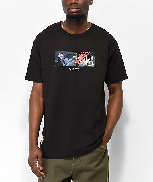 Primitive x Demon Slayer Showdown Black T-Shirt | Zumiez