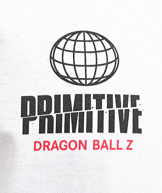 Primitive x Dragon Ball Z Timeline White T-Shirt | Zumiez