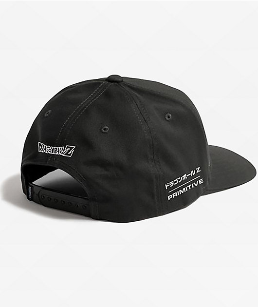 Primitive x Dragon Ball Z Vegeta Black Snapback Hat | Zumiez