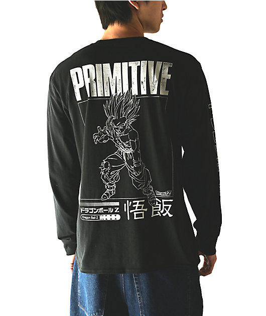 Primitive x Dragon Ball Z Vengeance Black Long Sleeve T-Shirt | Zumiez
