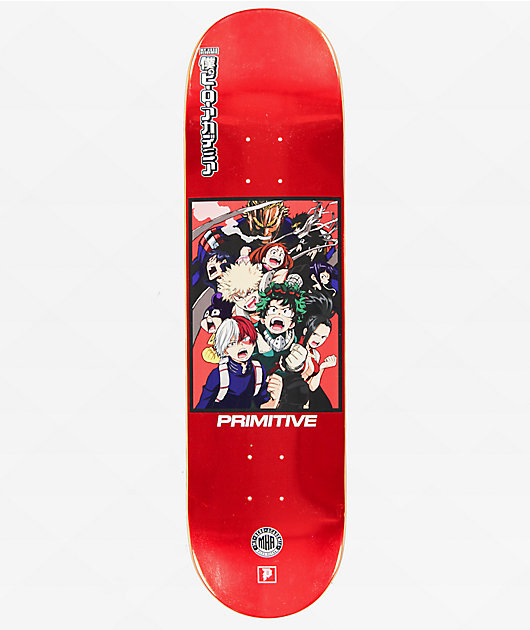 Primitive x My Hero Academia MHA 8.125" Skateboard Deck | Zumiez